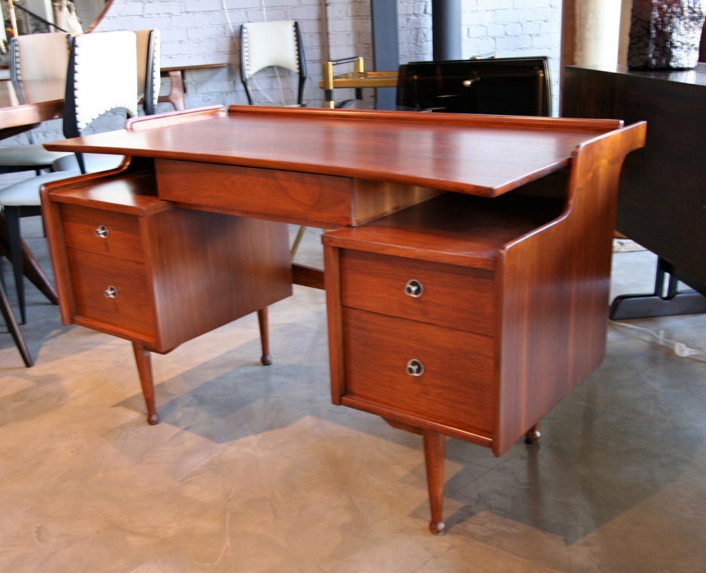 60's Desk by Hooker at 1stDibs | 60s style desk, 60's desk, 1960s hooker
