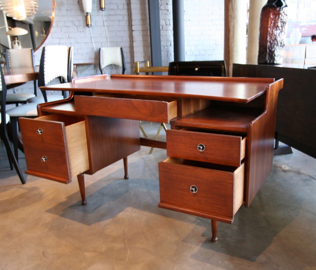 60's Desk by Hooker at 1stDibs | 60s style desk, 60's desk, 1960s hooker