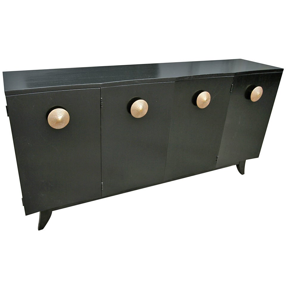 Scalloped Sideboard by Gilbert Rohde at 1stDibs