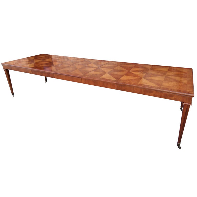 60's Dining Table for Twelve by Baker Furniture at 1stDibs | table for ...