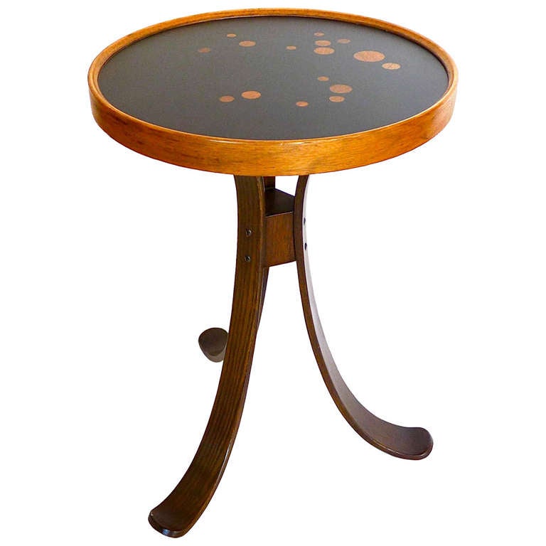 Rare inlaid Constellation Table by Edward Wormley for Dunbar Excellent ...