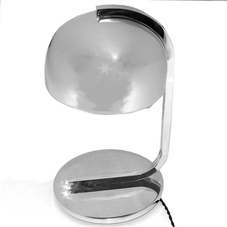 Great Art Deco Streamline Table Lamp Manner of Donald Deskey at 1stDibs