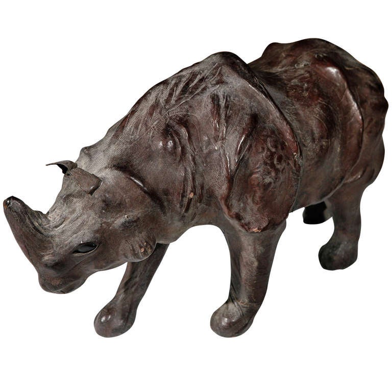Bronze Rhino Sculpture For Sale at 1stdibs