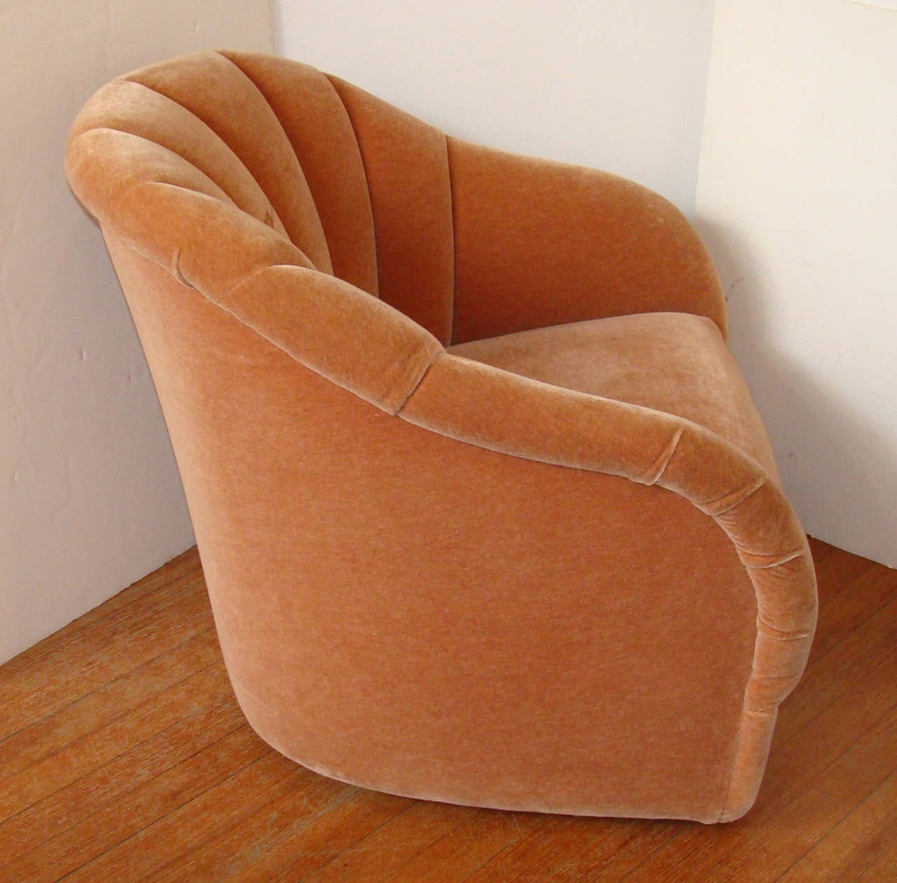 Pair of Ward Bennett Lounge Chairs at 1stDibs