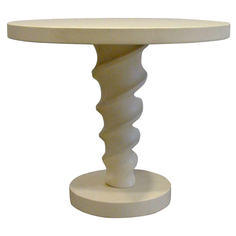 Corkscrew Table by Johann Tapp at 1stDibs