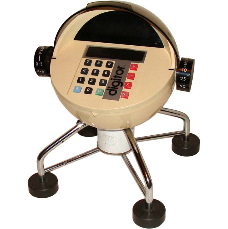 "DIGITOR" Rare Math Teaching Computer at 1stDibs