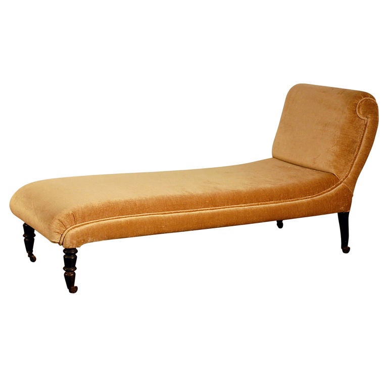 Elegant Napoleon III meridienne day bed at 1stDibs