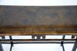 Elegant Asian-Inspired Slender Console / Sofa Table by Baker at 1stdibs