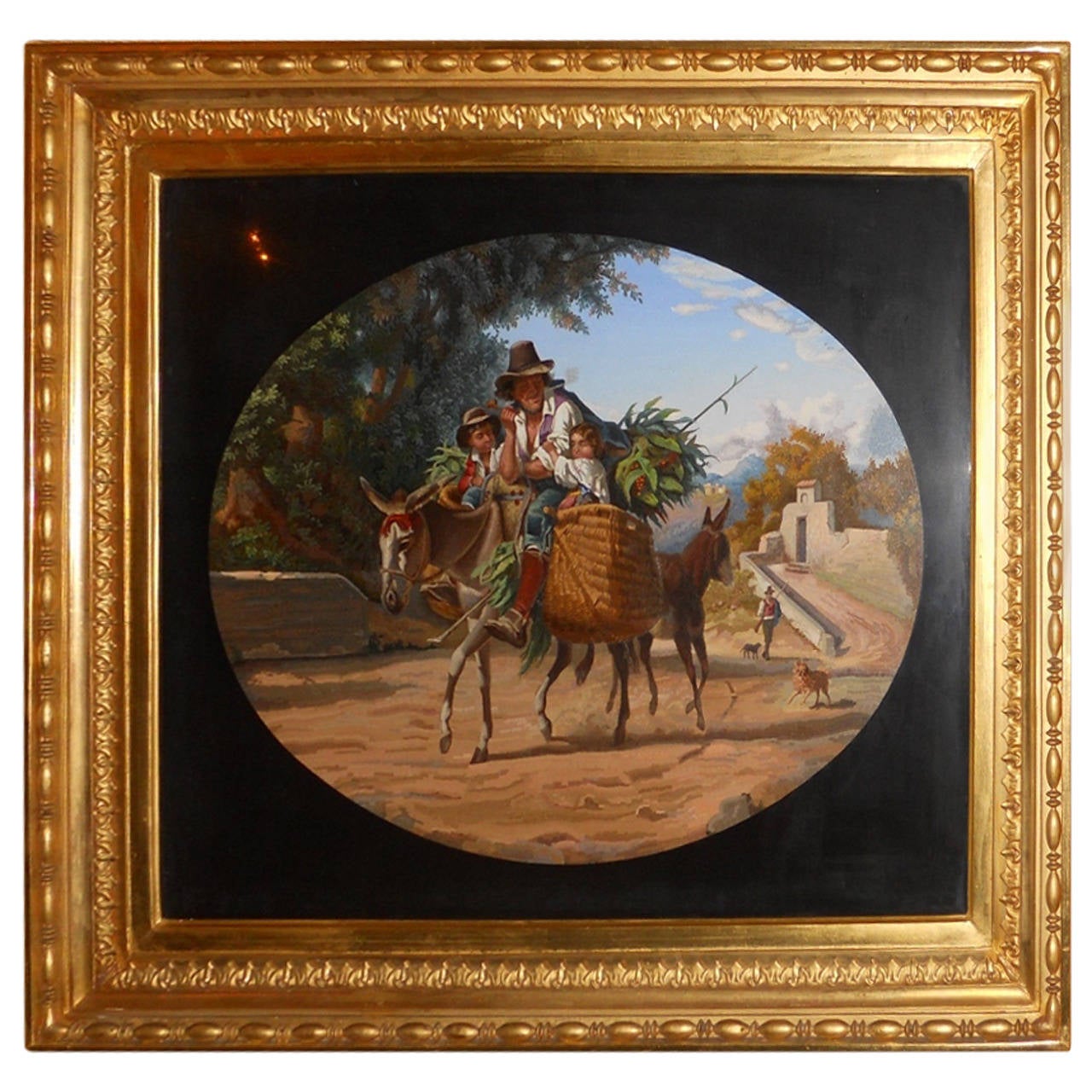 19th Century Italian Micro Mosaic Painting at 1stDibs