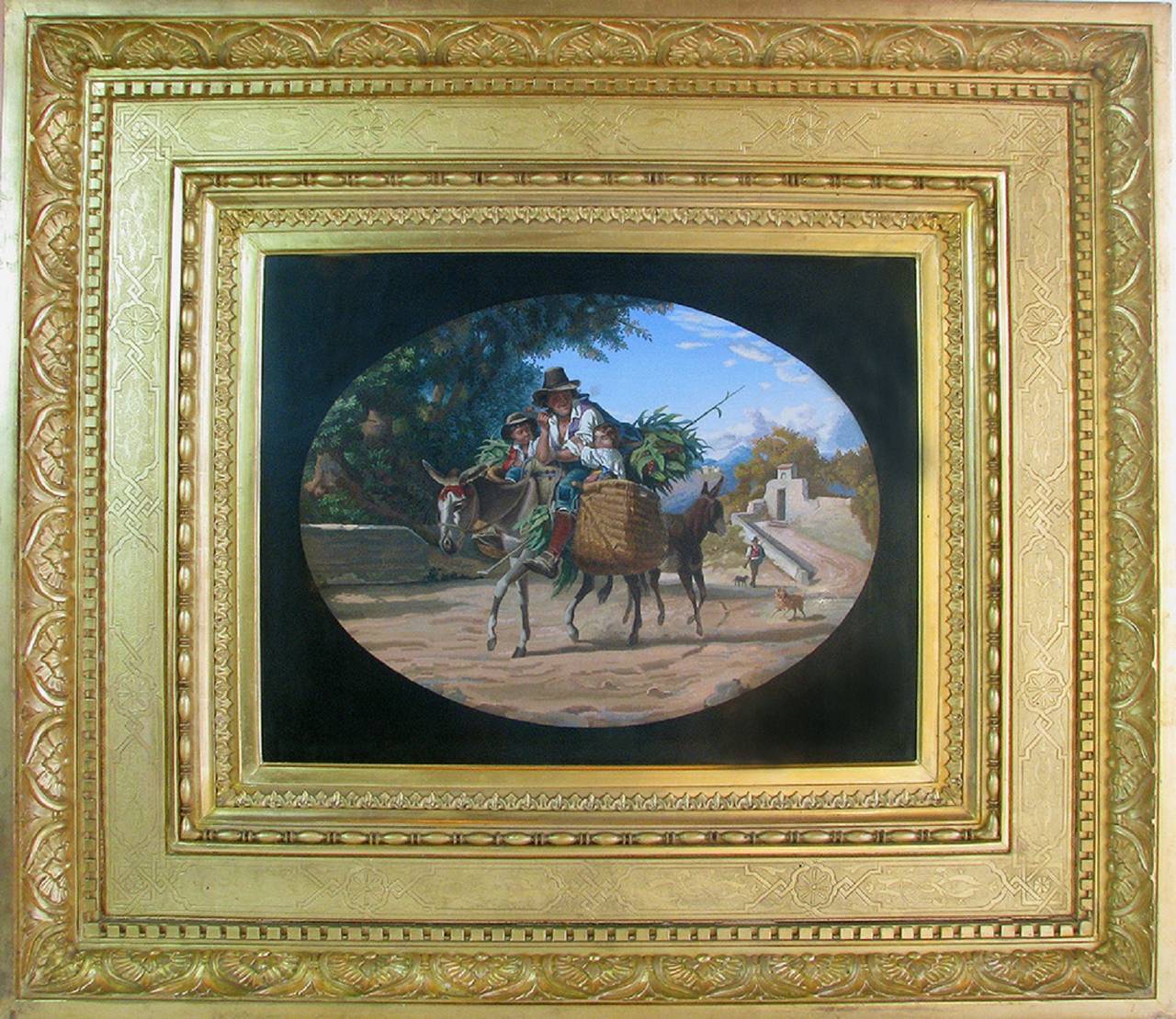 19th Century Italian Micro Mosaic Painting at 1stDibs