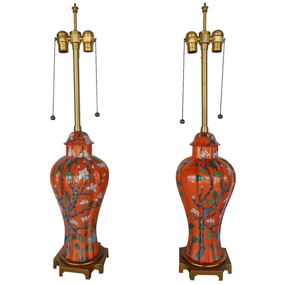 Lovely Pair of Marbro Table Lamps at 1stDibs