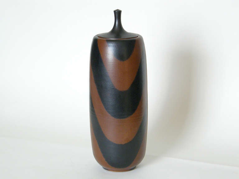 Harrison McIntosh Tall Ceramic Jar at 1stDibs