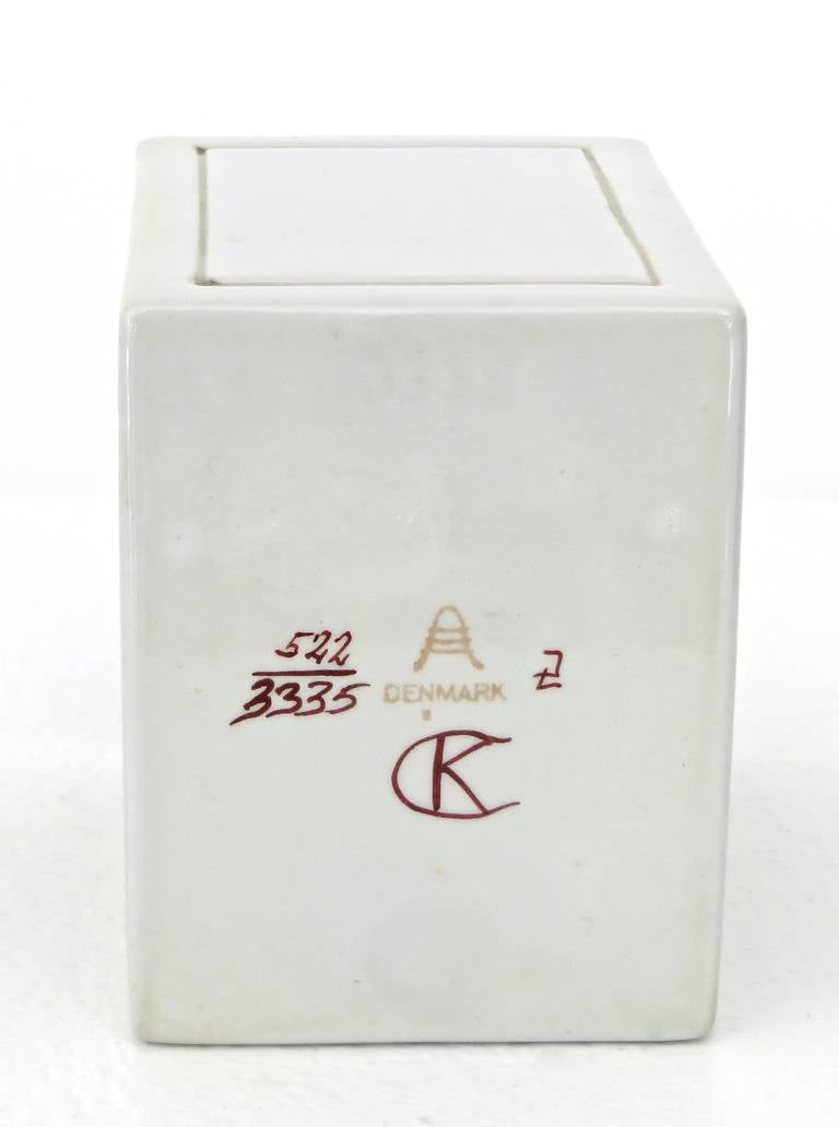 Ceramic Vessel Marked "CK" at 1stDibs