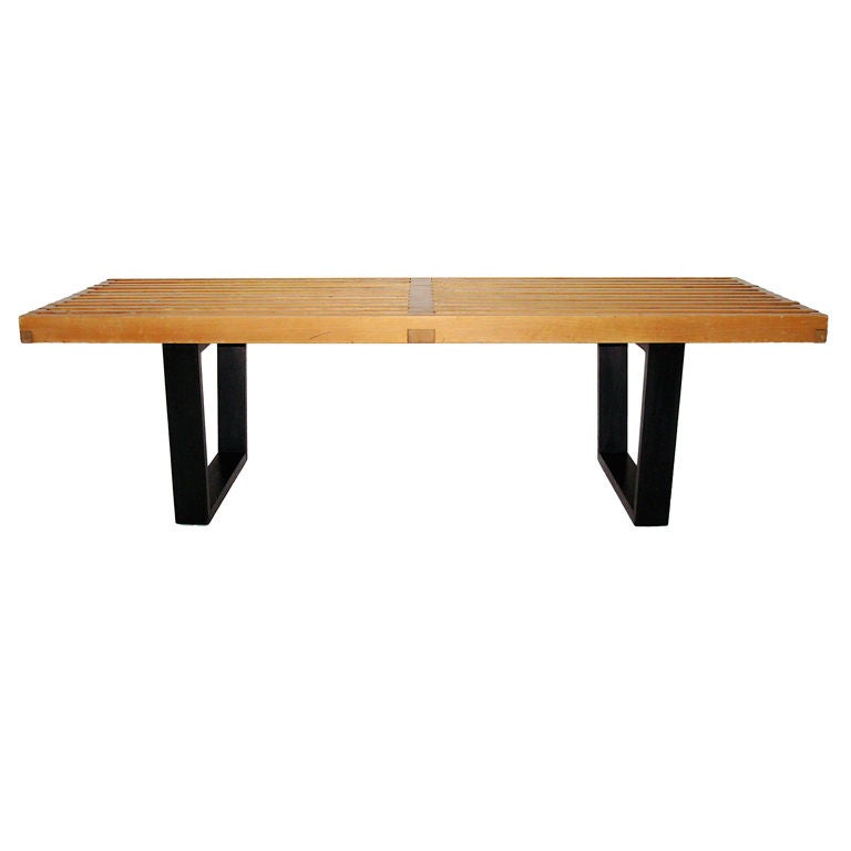 Platform Bench by George Nelson at 1stDibs