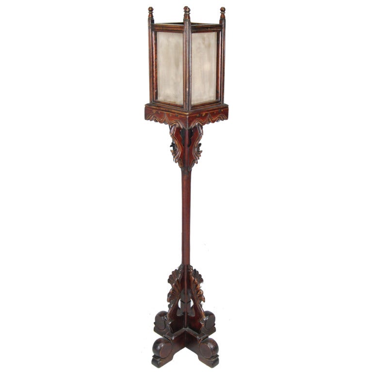 19th Century Chinese Standing Lantern at 1stDibs