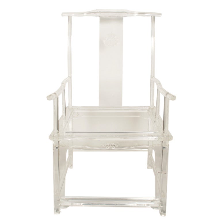 Invisible Administrator's Chair by July Zhou at 1stDibs