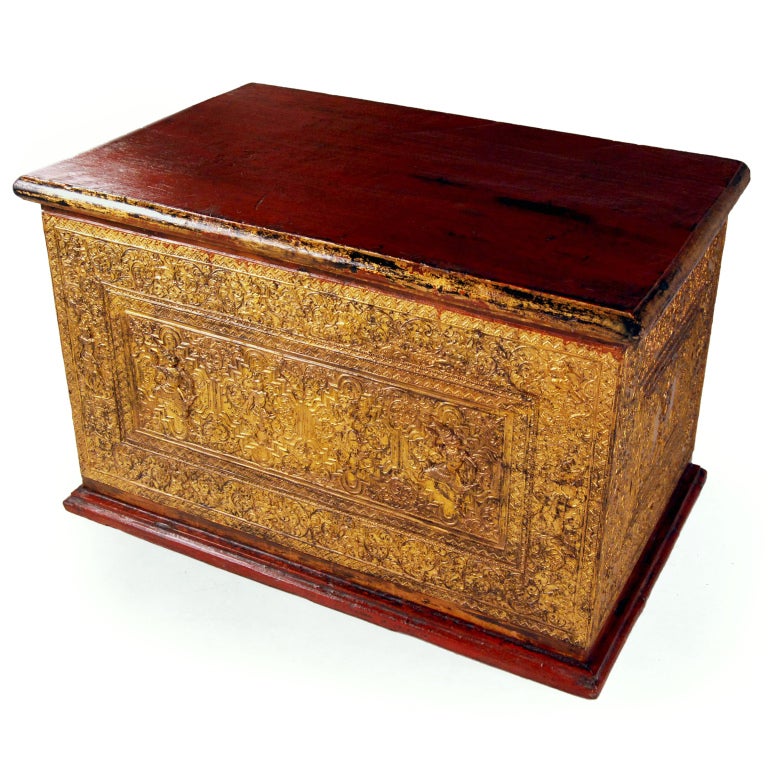 19th Century Thai Monk's Trunk at 1stDibs