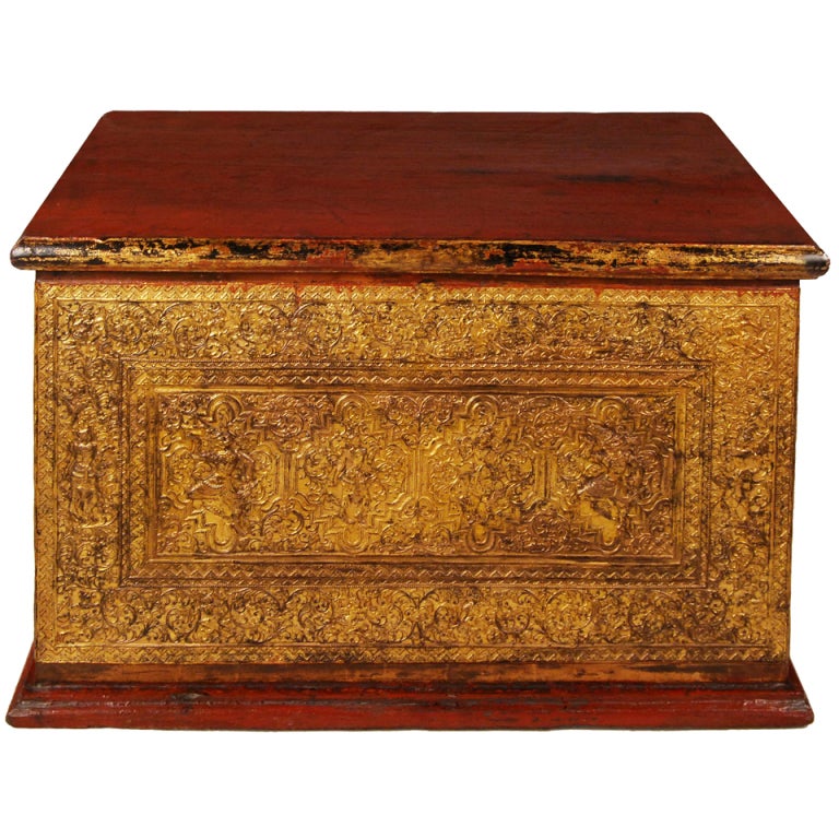 19th Century Thai Monk's Trunk at 1stDibs