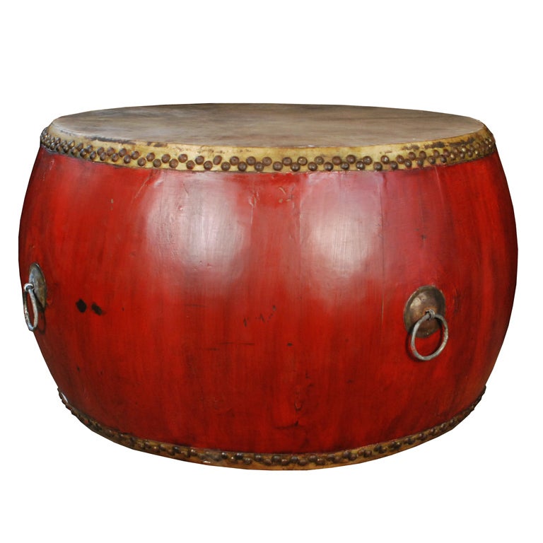 Early 20th Century Chinese Opera Drum at 1stDibs