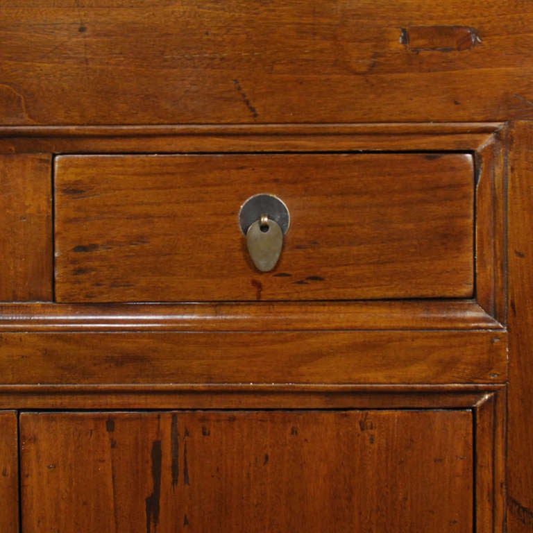 Early 20th Century Chinese Square Corner Coffer at 1stDibs