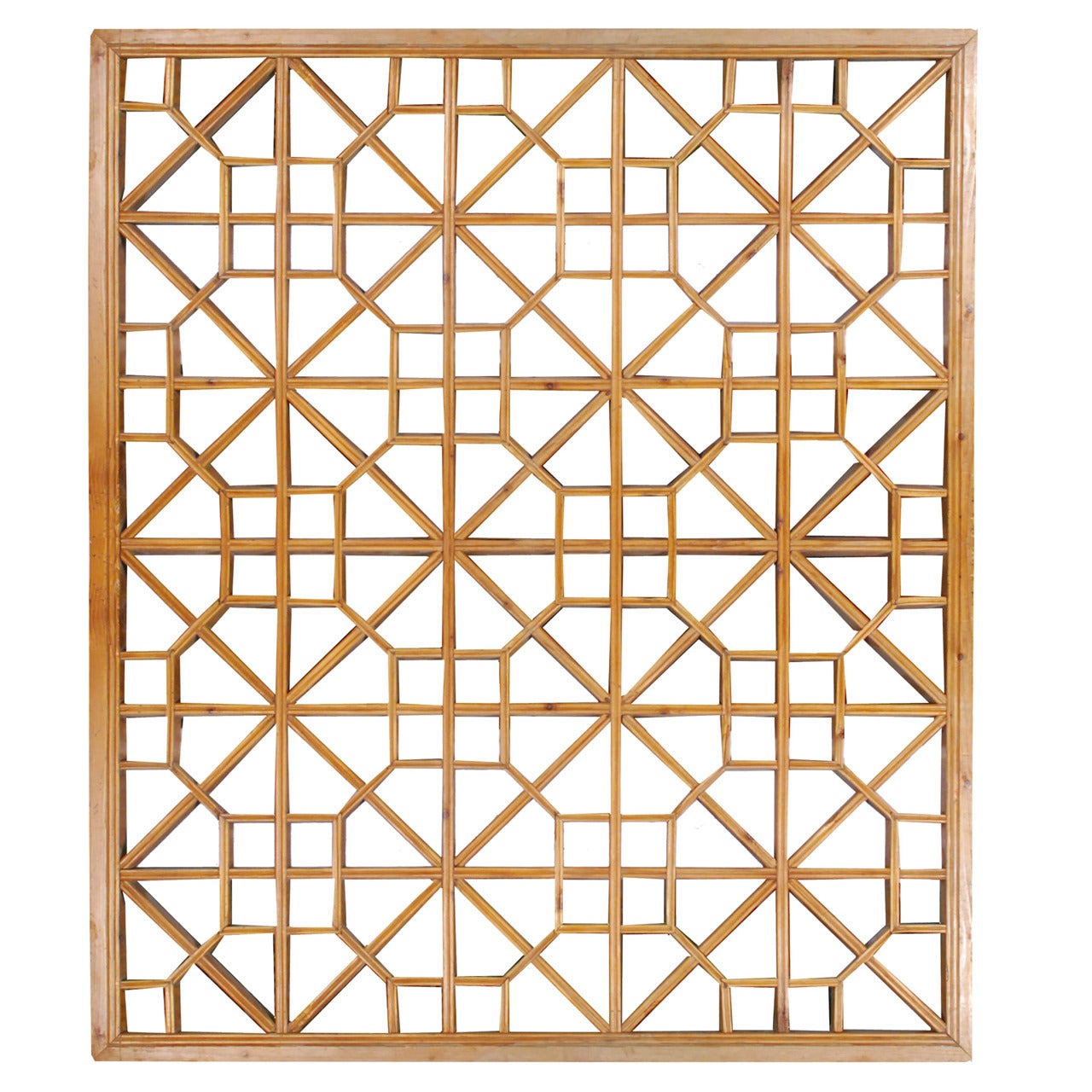 Early 20th Century Chinese Lattice Panel at 1stDibs