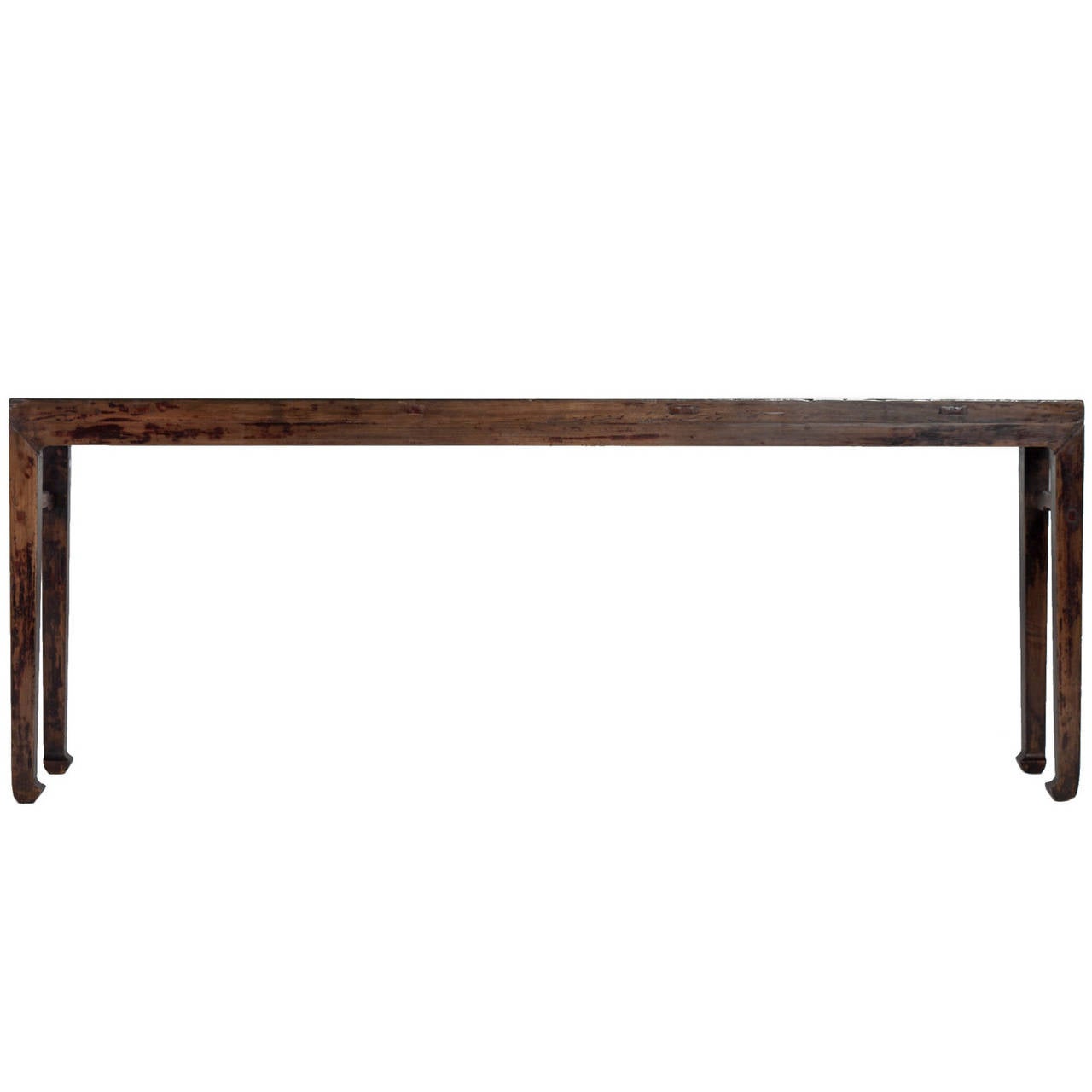 19th Century Chinese Elegant Corner Leg Table at 1stDibs