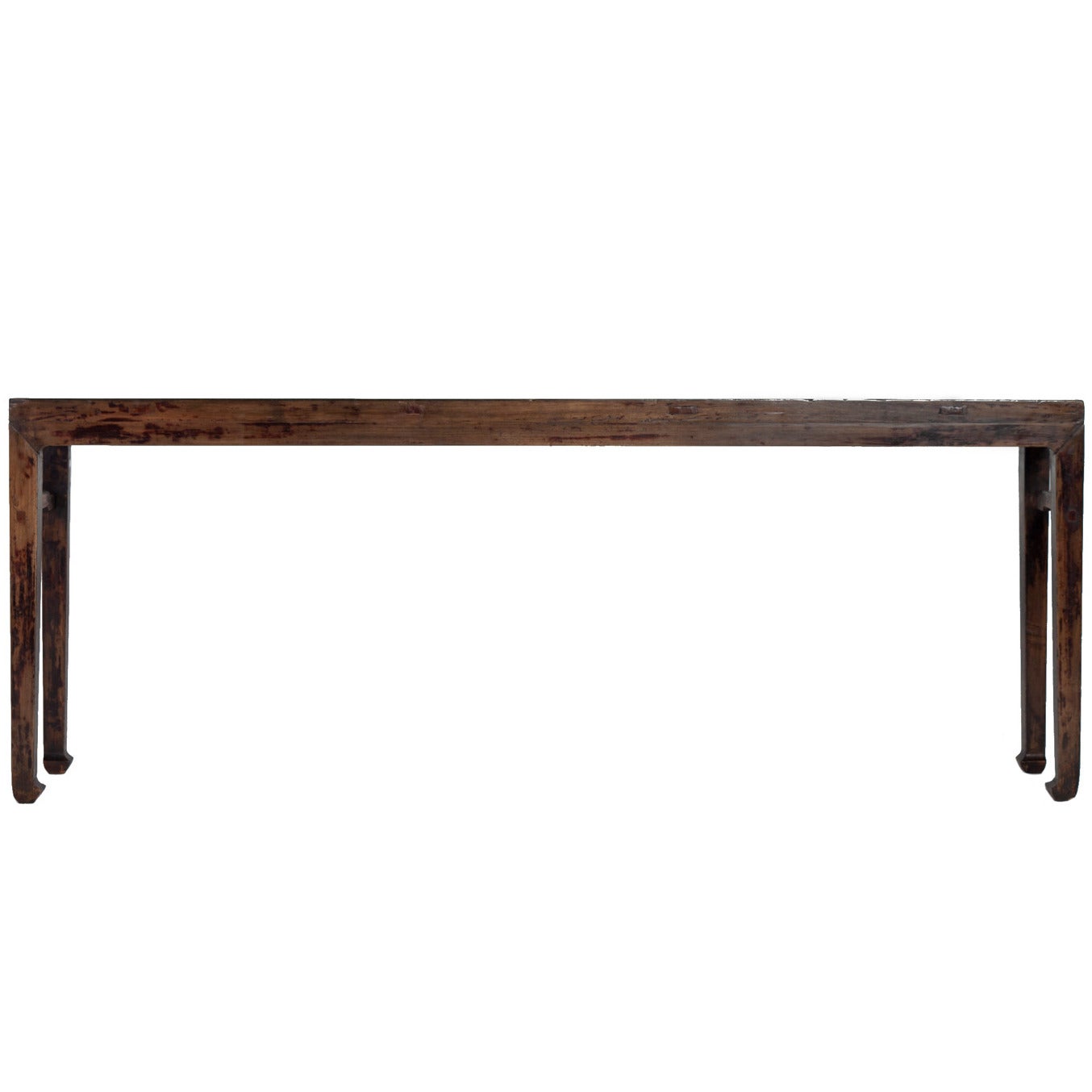 19th Century Chinese Elegant Corner Leg Table at 1stDibs