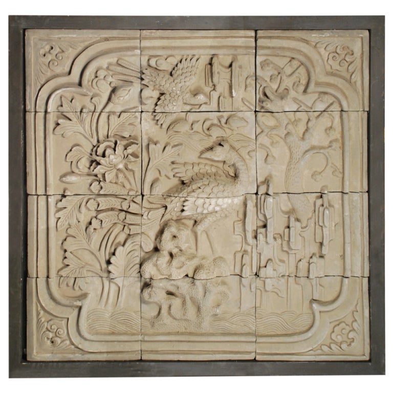 Early 20th Century Chinese Ceramic Mosaic at 1stDibs