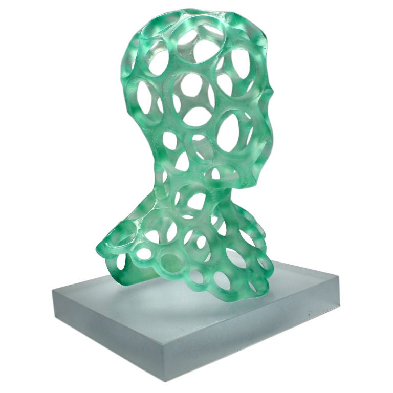 Daum Glass Sculpture Reves by Jean Faucheur at 1stDibs