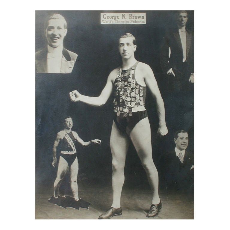 Photo of George N. Brown World Champion Race Walker Against Yankees and ...
