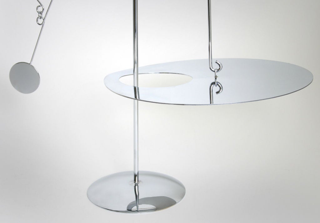 Chrome Kinetic Sculpture by Francois Collette at 1stDibs