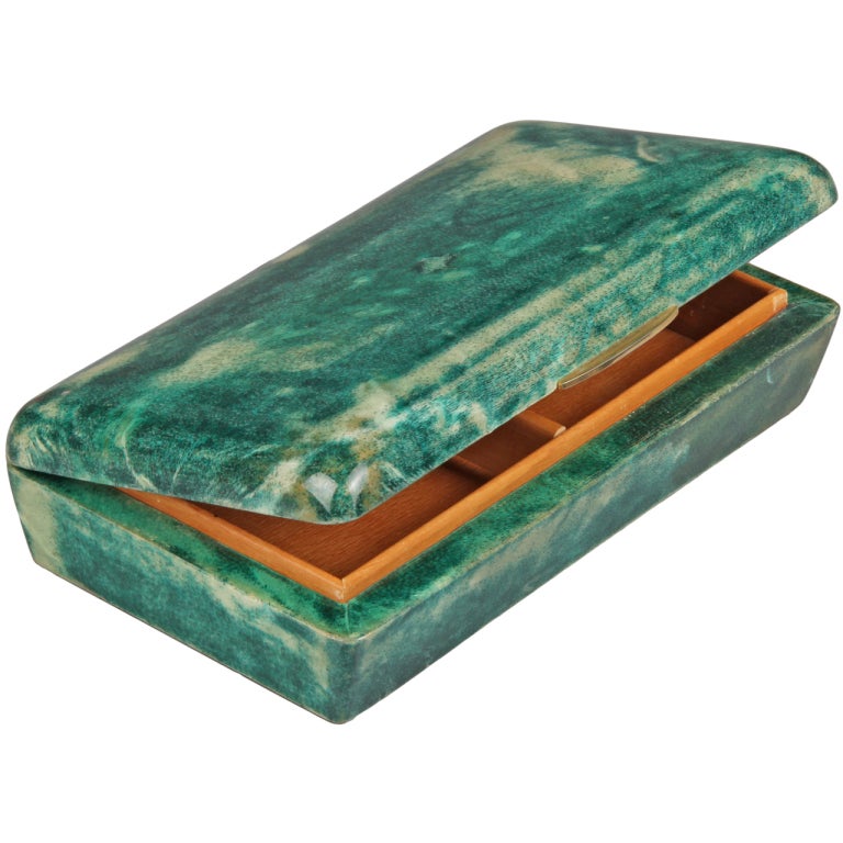Aldo Tura Parchment Box at 1stDibs