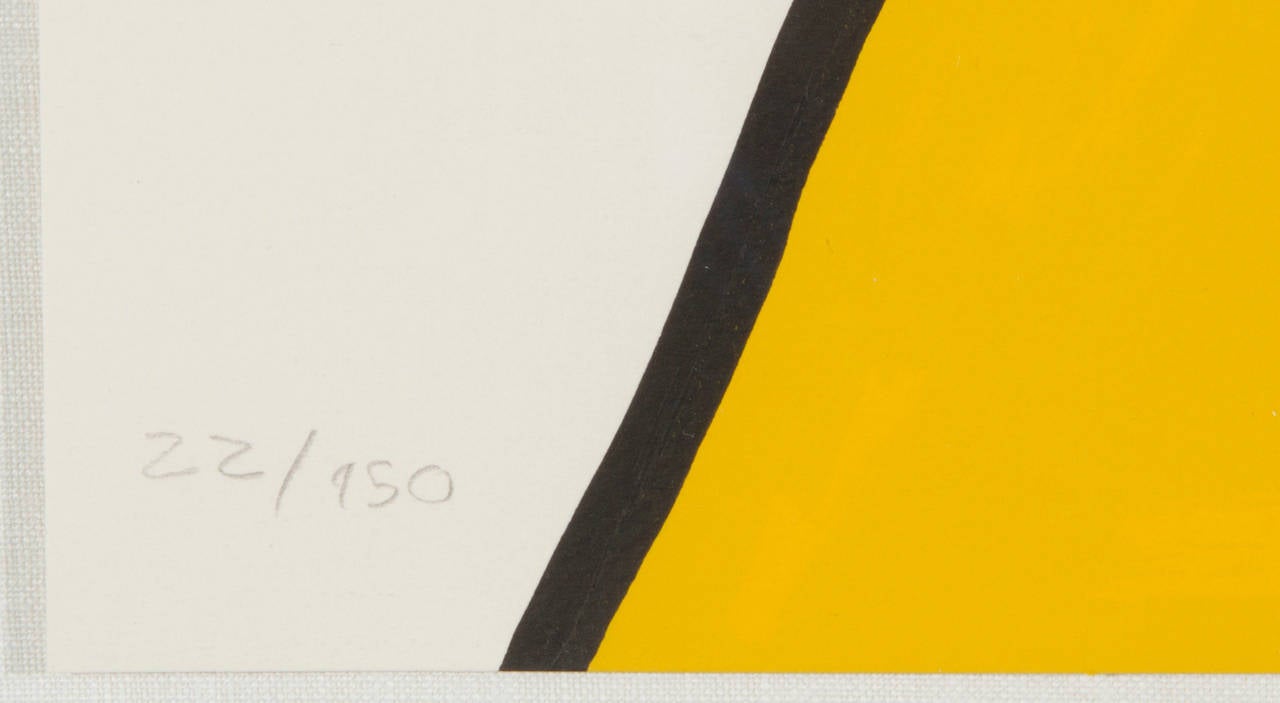 Calder Print "Sun and Pyramids" at 1stDibs