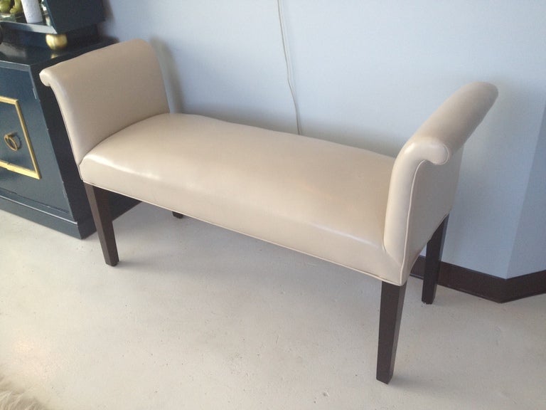 1940s Bench with Scroll Arms For Sale at 1stDibs | scroll arm bench
