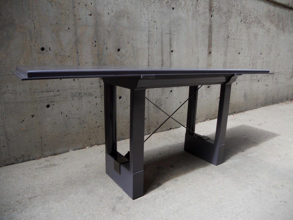Rare John Saladino for Baker Facade Collection Console For Sale at 1stDibs