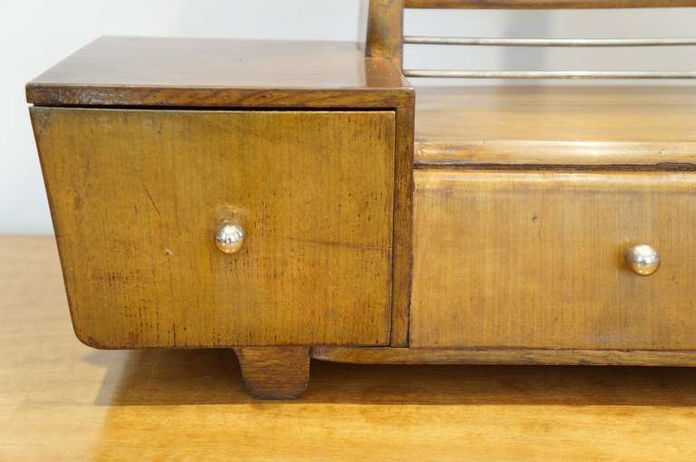Deco White Pine Vanity at 1stDibs