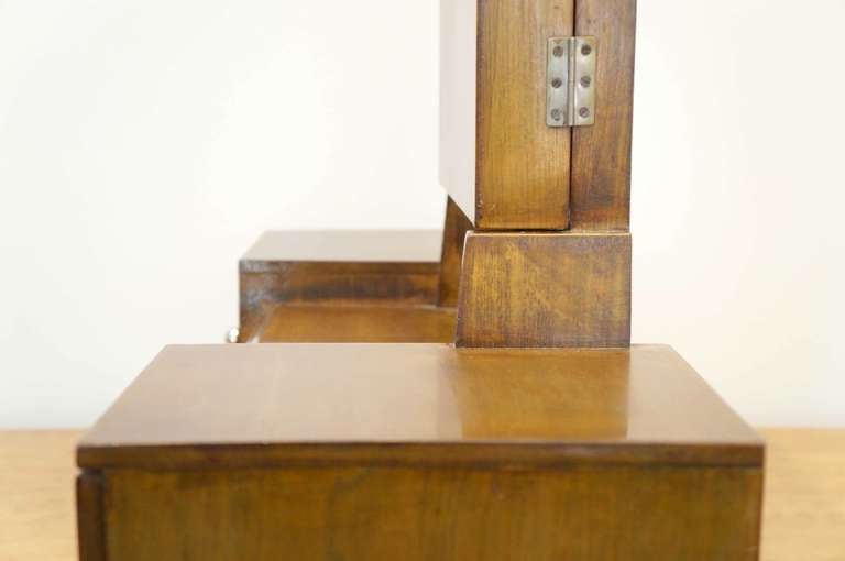 Deco White Pine Vanity at 1stDibs