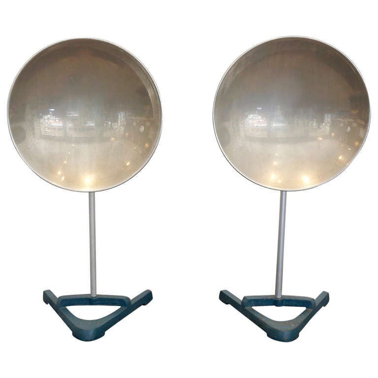 Pair of CENCO Sound Reflectors at 1stDibs