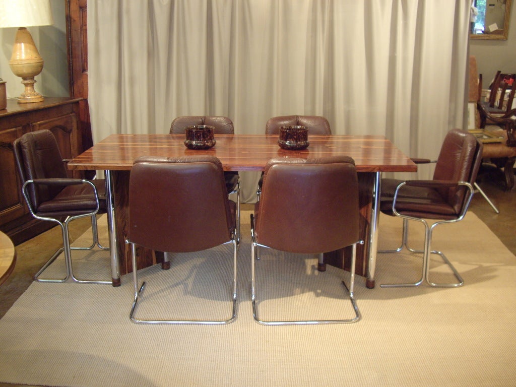 Pieff 1960's dining chairs at 1stDibs