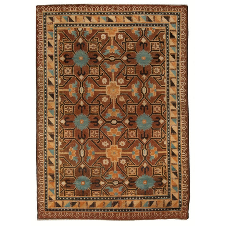 Antique Samarkand Rug at 1stDibs