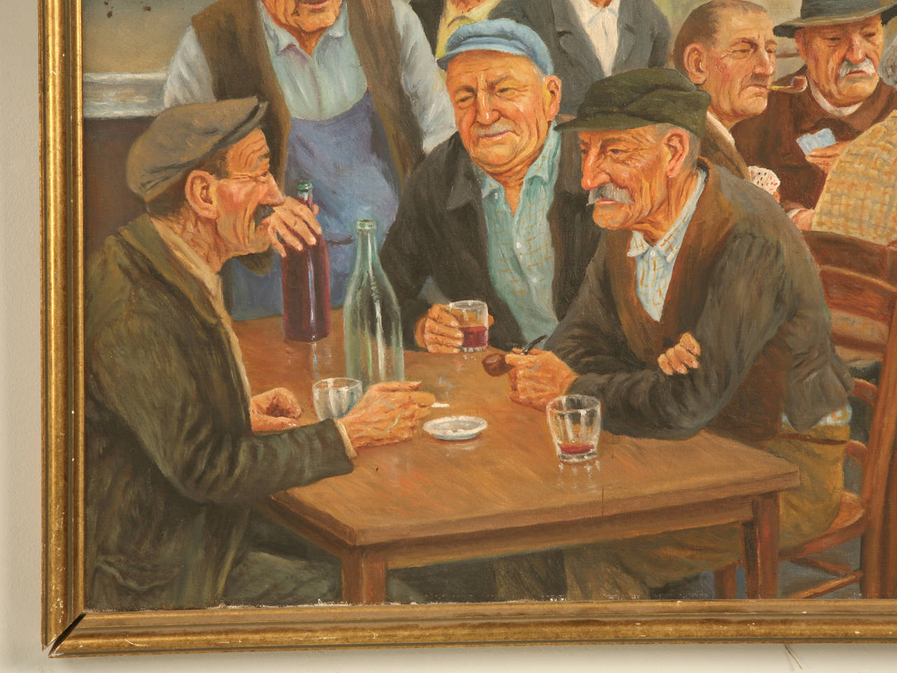 French Bar Painting by Victor Lefol at 1stDibs | the victor painting