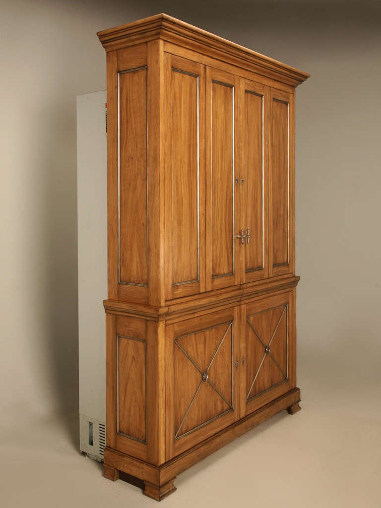 Directoire Cabinet Designed to Integrate a Sub-Zero at 1stDibs