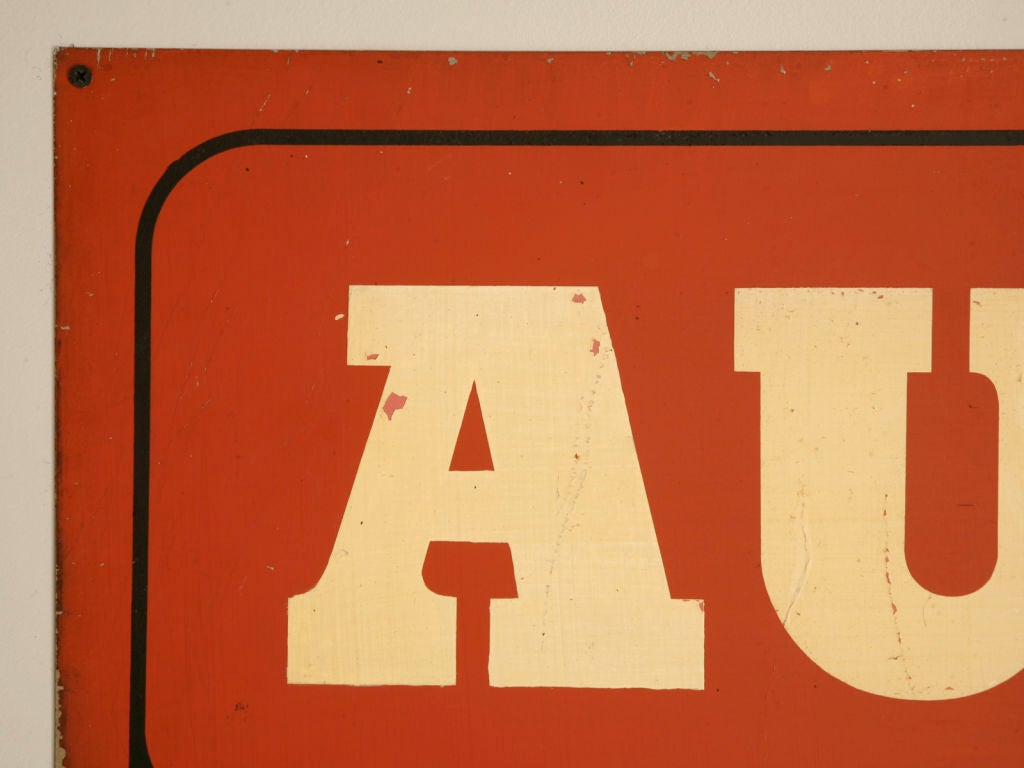 Original Vintage English "Austin Genuine Parts" Sign at 1stDibs