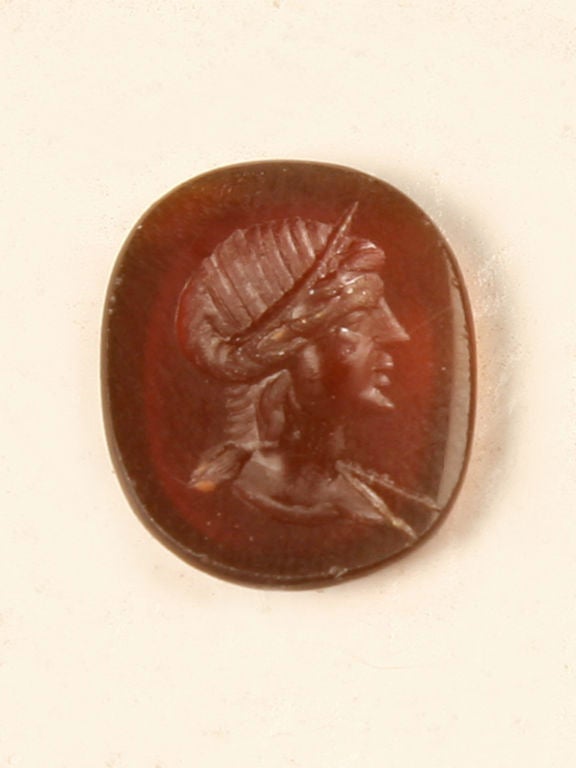 Original Antique (3rd Century AD) Roman Carved Stone Intaglio For Sale ...