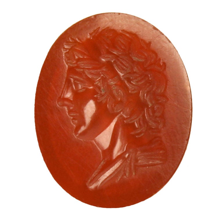 Original Antique (2nd Century AD) Roman Carved Stone Intaglio at ...