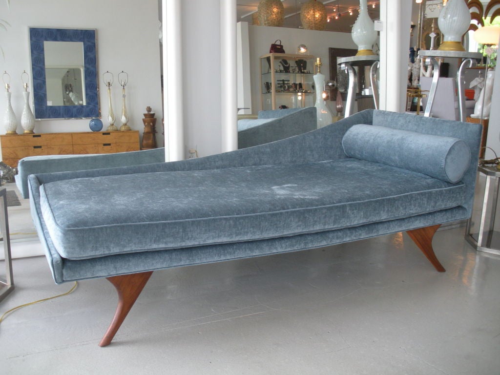 Mid Century Modern Chaise Lounge Sofa at Walter Coy blog