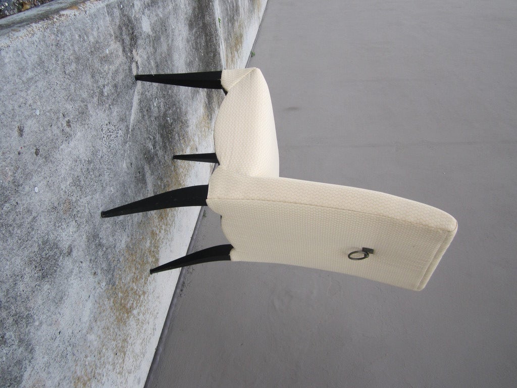 Set of Four Larry Laslo Dining Chairs at 1stDibs