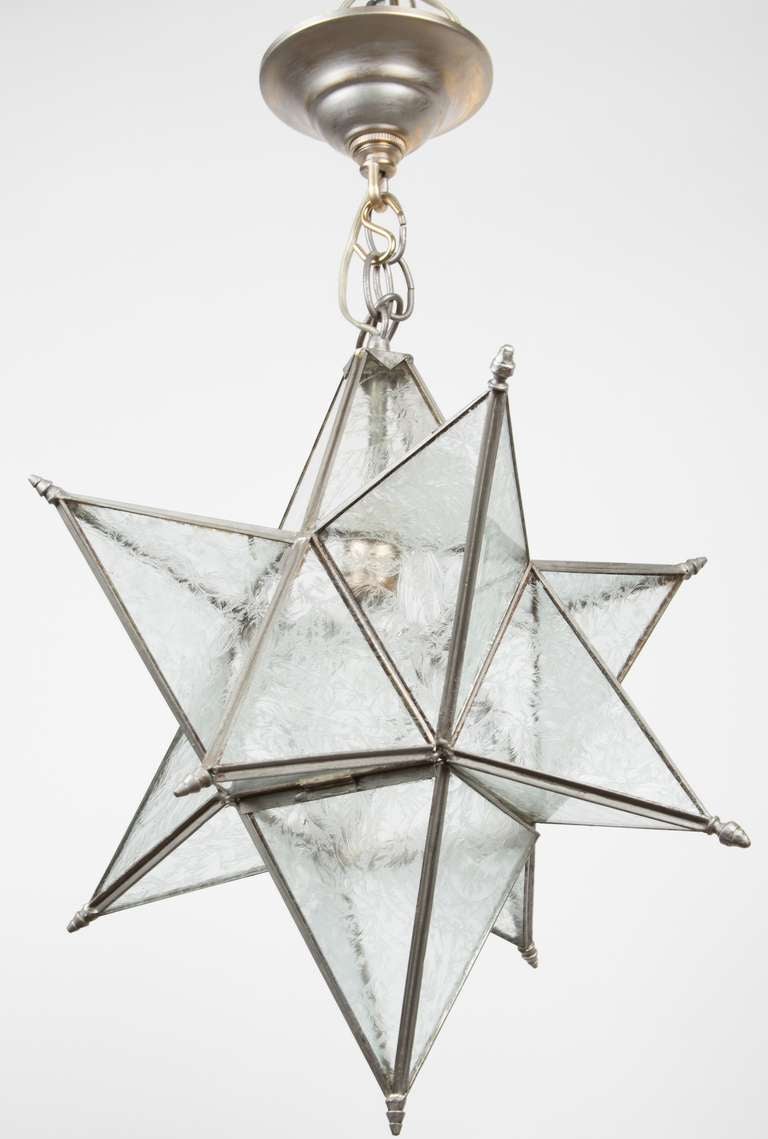 A Star-Shaped Ceiling Fixture at 1stDibs