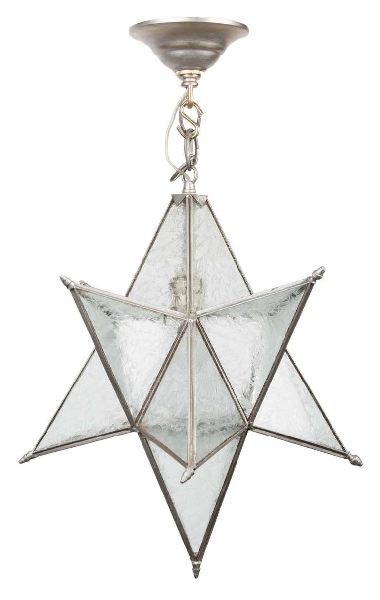 A Star-Shaped Ceiling Fixture at 1stDibs