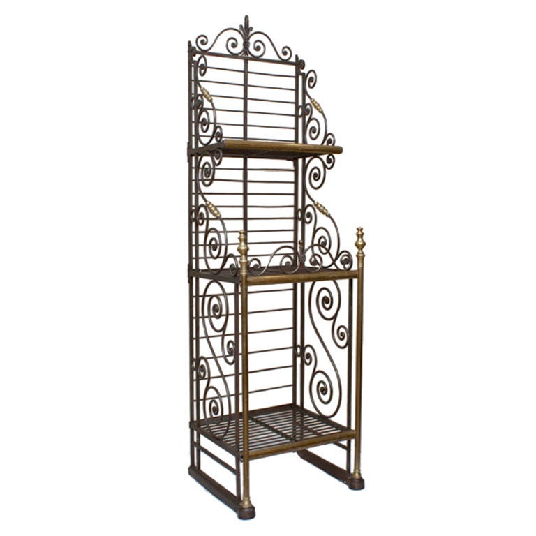 Bronze Bakers Rack - For Sale on 1stDibs